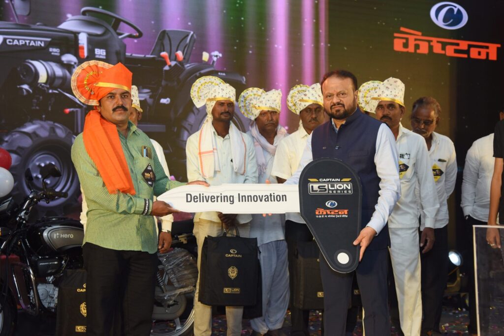 Innovative 280 4WD Lion Series Launched by Captain Tractors with 100 ...